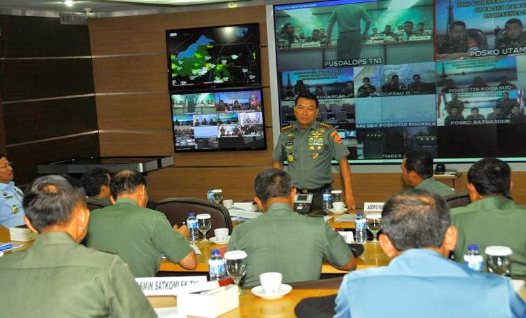 Panglima TNI Buka Latihan Operasi Gabungan Pengamanan Perbatasan Laut ...