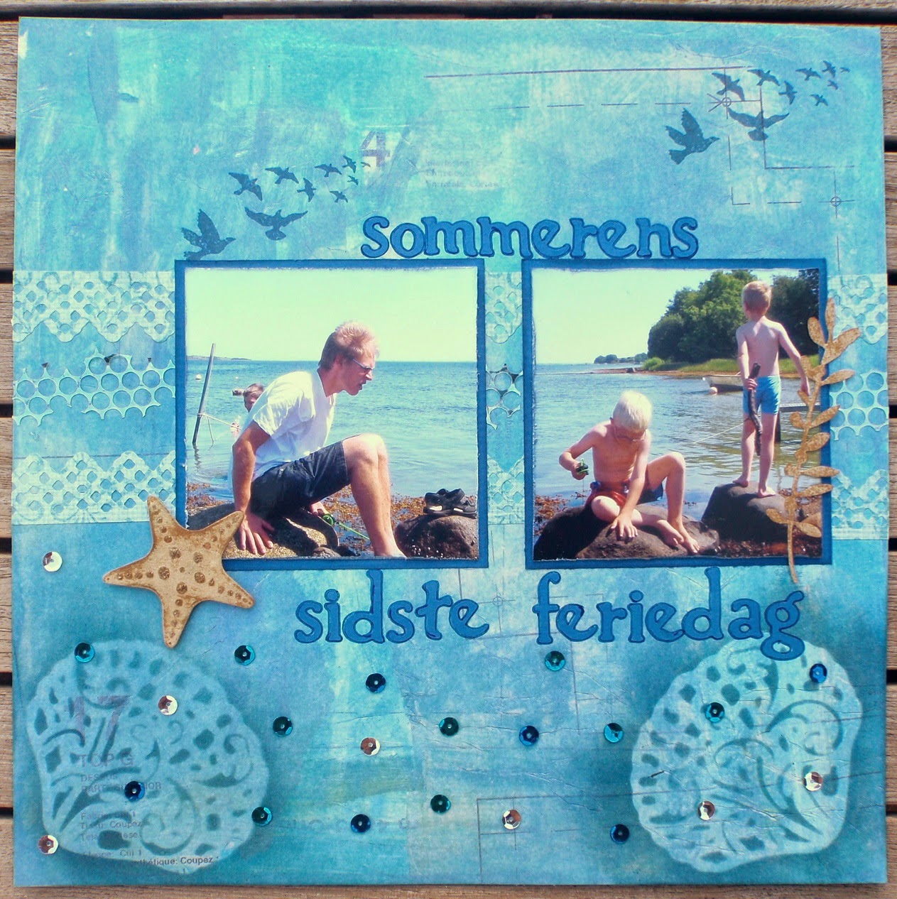 NygaardSkødt Scrap: Sommerdag ved stranden