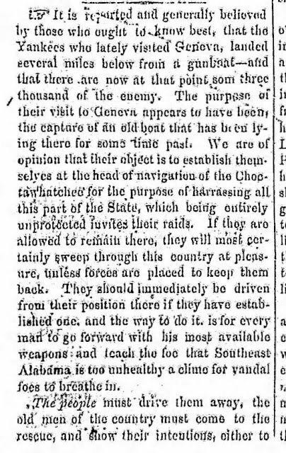 ST. ANDREWS BAY DURING THE CIVIL WAR