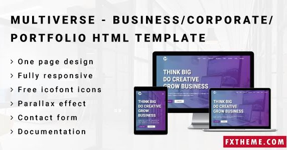 Kennard Shirley MULTIVERSE - Multipurpose Business/Corporate/Portfolio ...