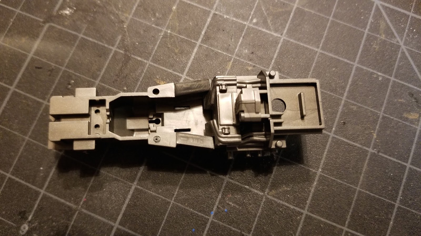 Bandai 1/48 scale X-Wing Model Build: Pt II Cockpit Assembly, Photo ...