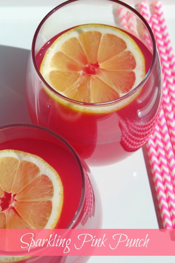 On The Menu: Sparkling Pink Punch |Sunny Days & Starry Nights