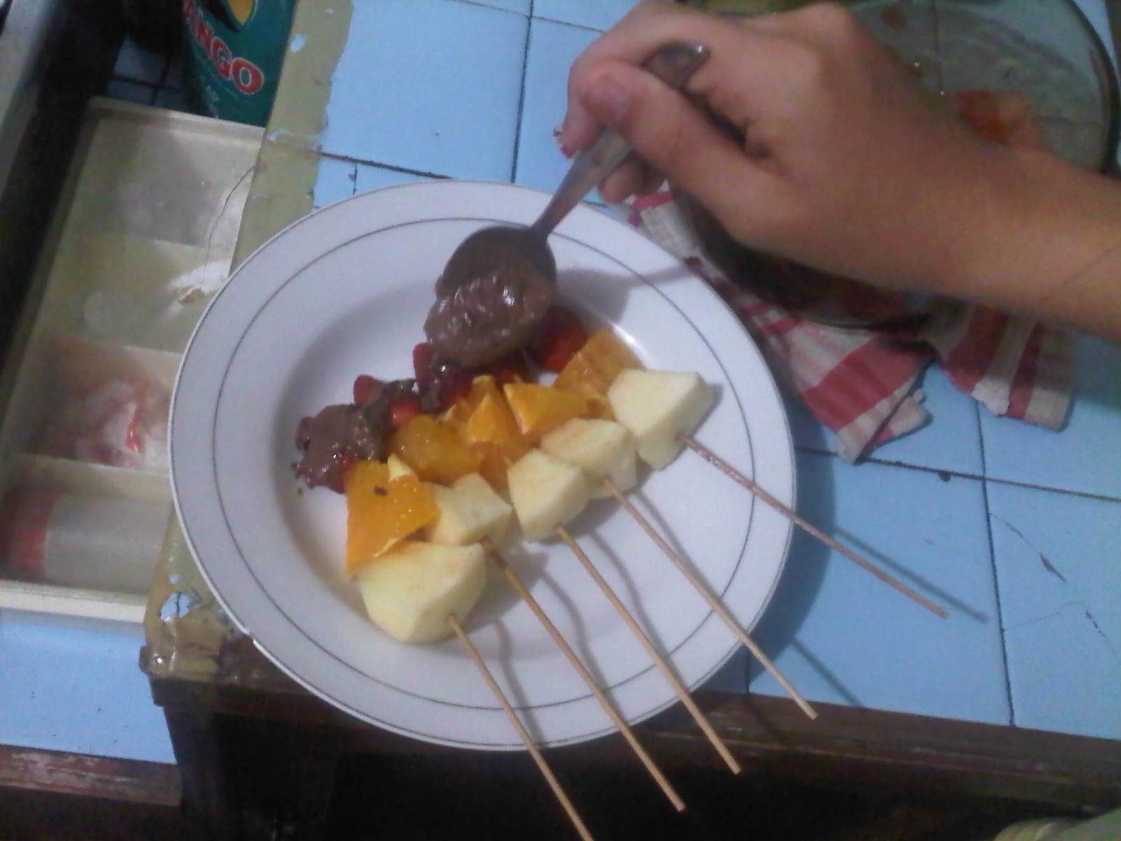 FRUIT SATAY | Foods and Drinks ♥