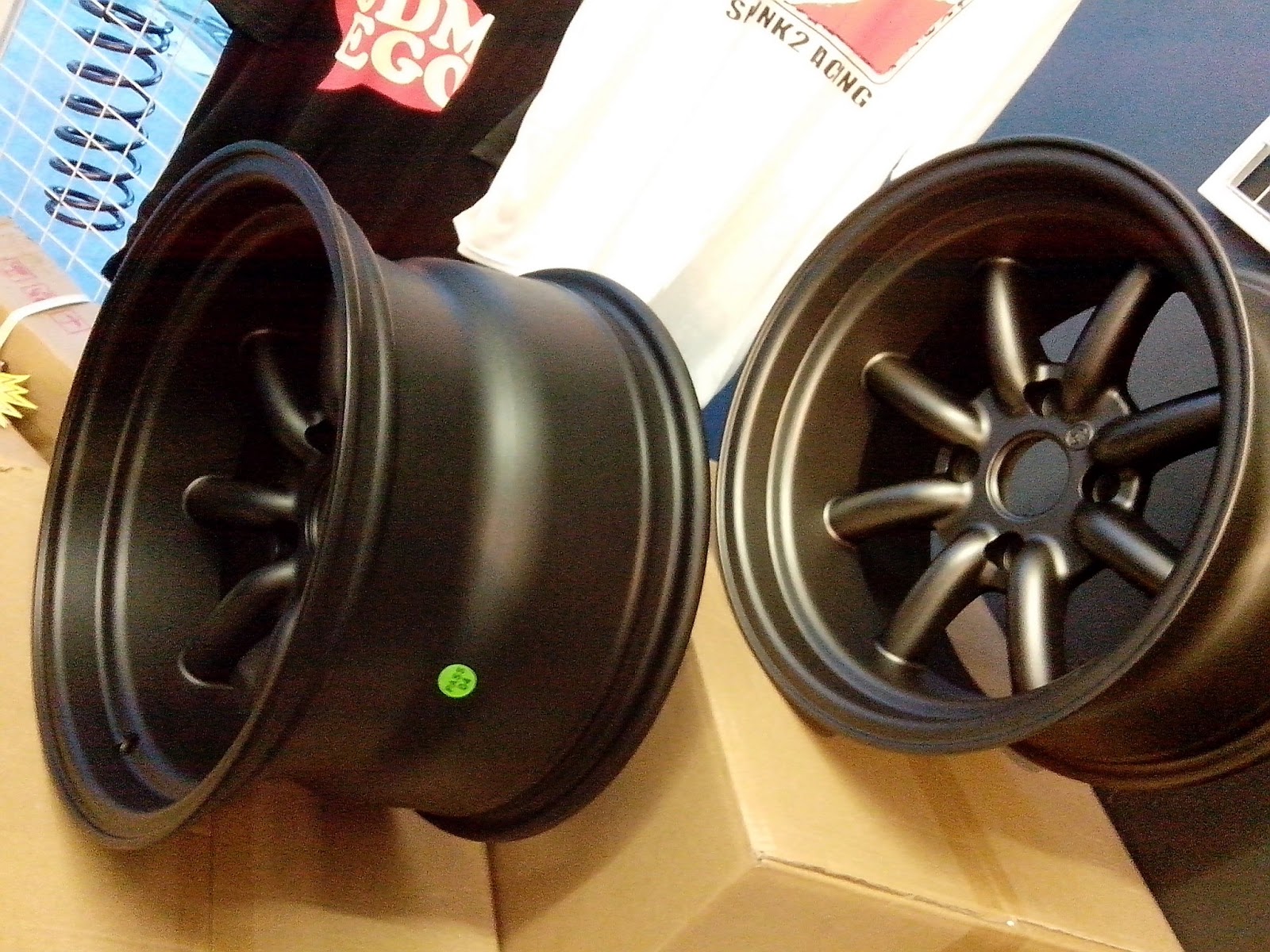 RS RACING MOTORSPORTS: WATANABE RIM - GRED A -15 X 9jj et- NEGATIF 20 / ...