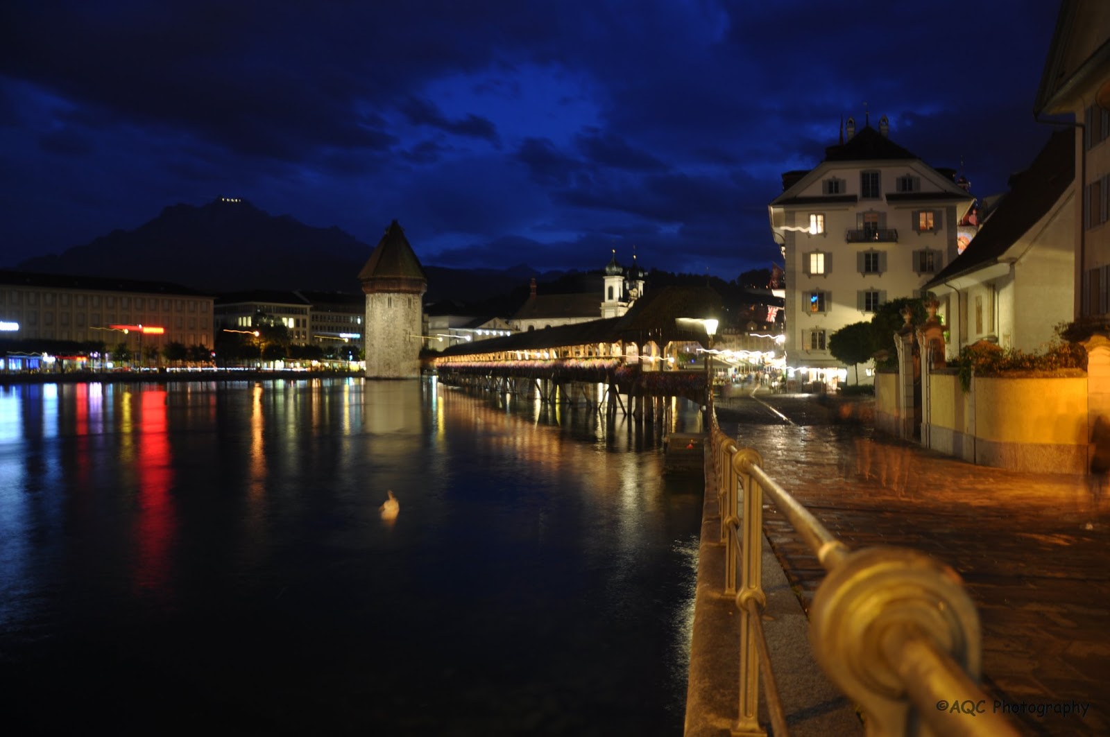 Lucerne Switzerland at Night (Photo Blog) ~ Cheftonio's Blog