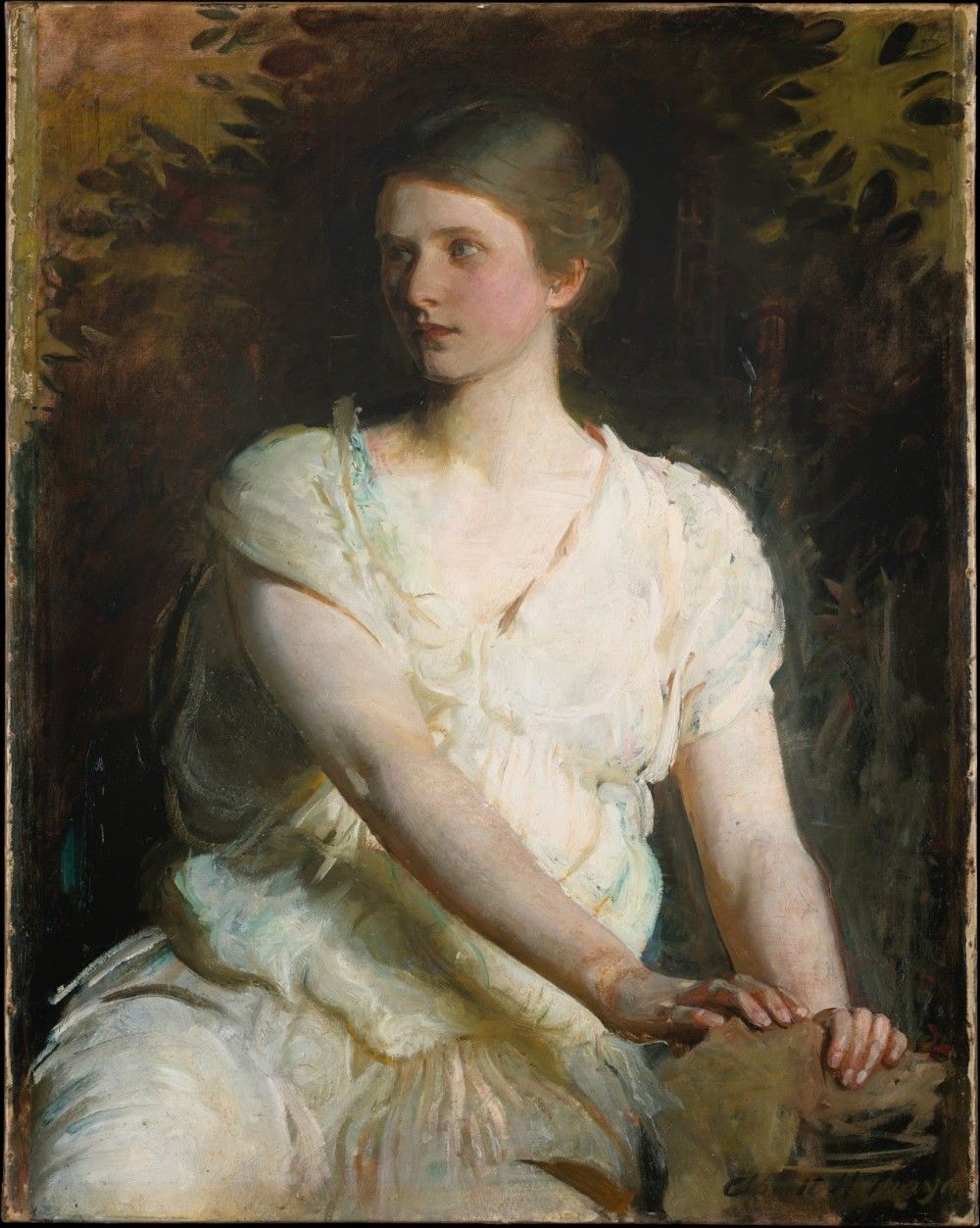 Abbott HANDERSON THAYER (1849-1921) | Catherine La Rose ~ The Poet of ...