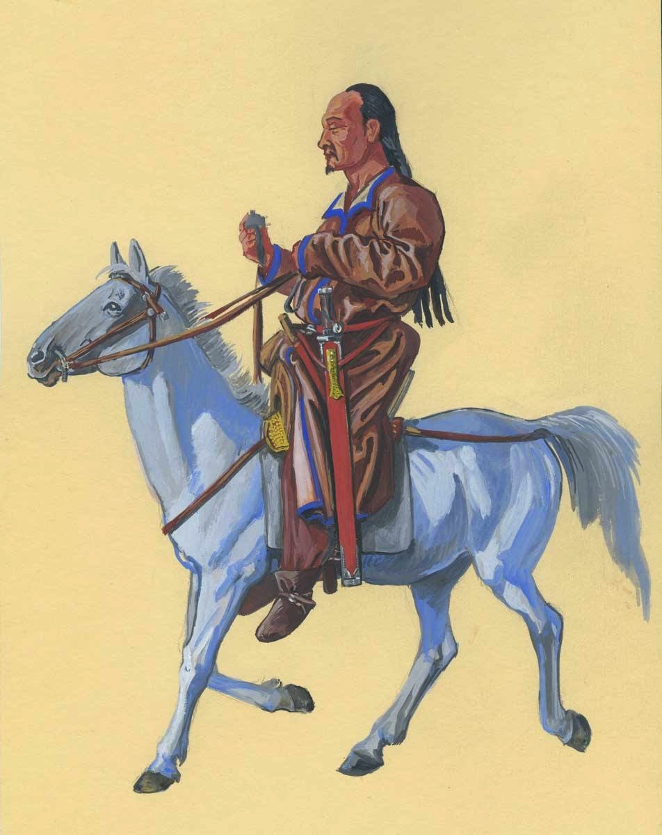 Hun warrior by Sergey I. Shamenkov | Ancient warfare, Historical armor ...