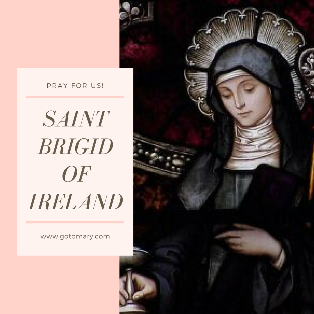 Saint Brigid of Ireland - Go to Mary Blog