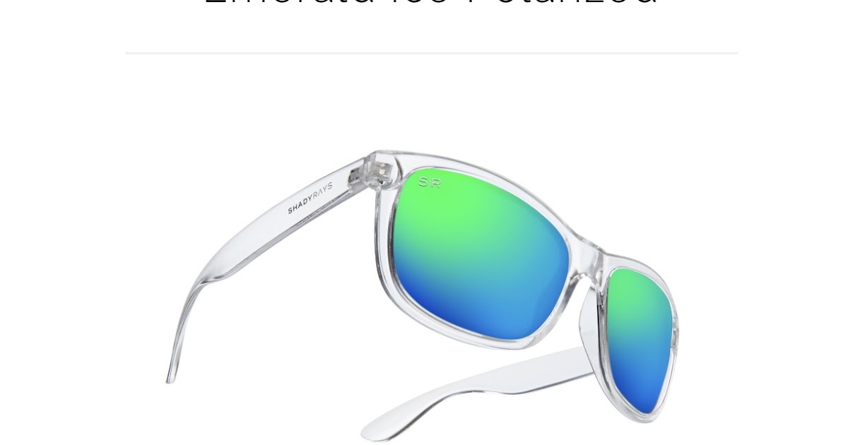 I Run For Many Reasons: Review: Shady Rays