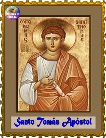 Leamos la BIBLIA: Santo Tomás Apóstol