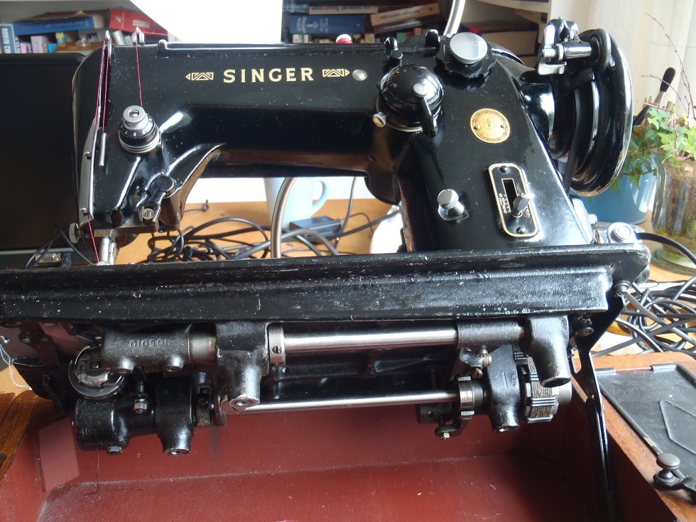 Singers and Featherweights: Singer 306 met Fashion Discs