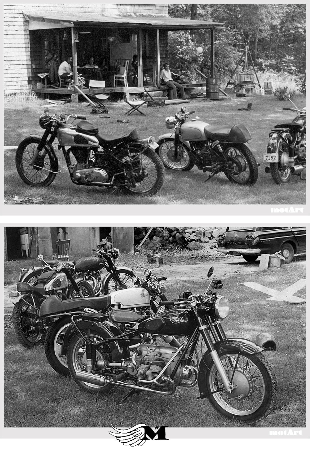 MotArt: Obscure Bikes in my Yard by David Dodge