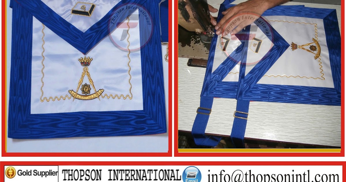 Thopson International : Masonic French Rite 14th Degree apron