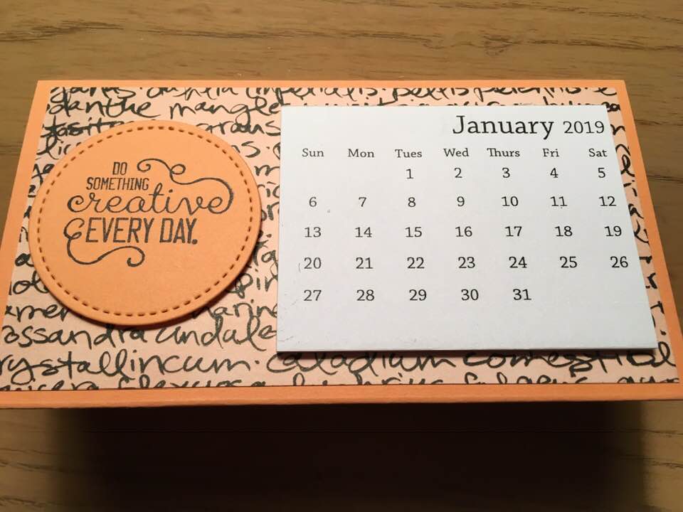 Stampin' Kat: Cute Simple Calendars