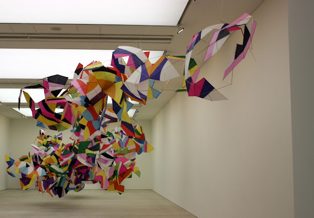 Becoming a Londoner: Paper Exhibit: Saatchi Gallery