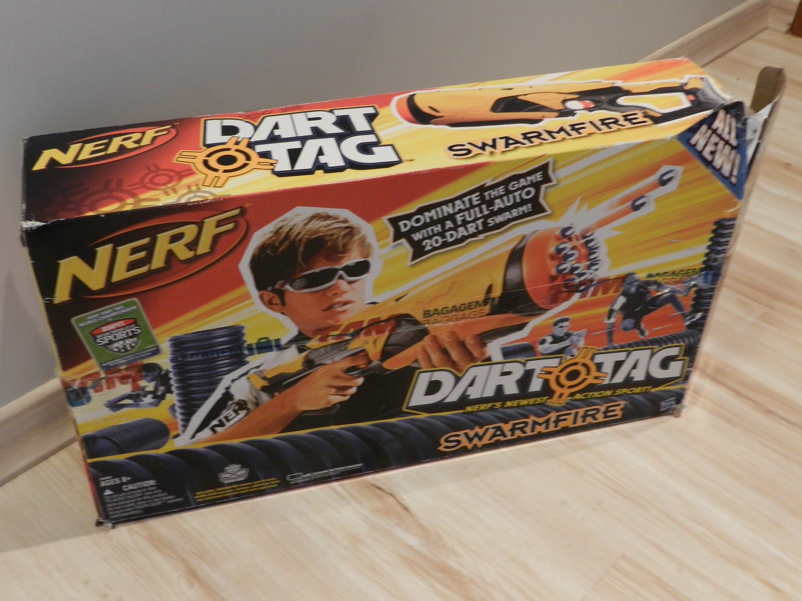 Nerf Shooting: Nerf Swarmfire