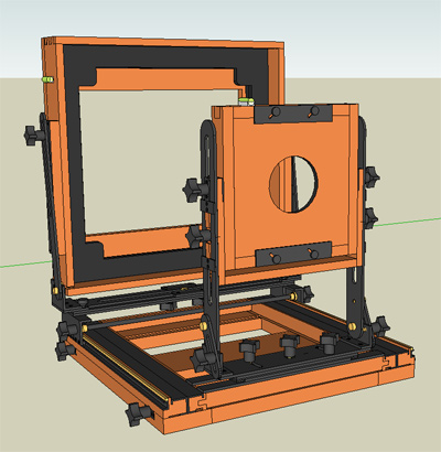 - PHOTO CAMERA TIPS -: How to build Large format Folding Camera - III