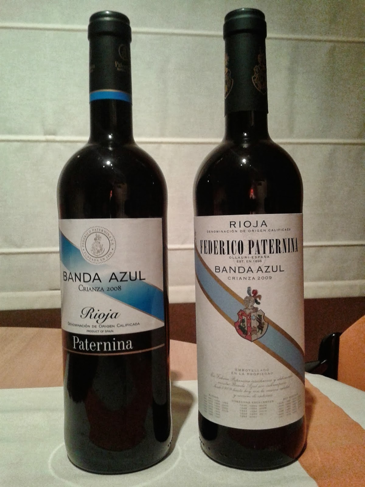 Los Vinos Pausados : > Recuerdos de alta mar: Paternina Banda Azul