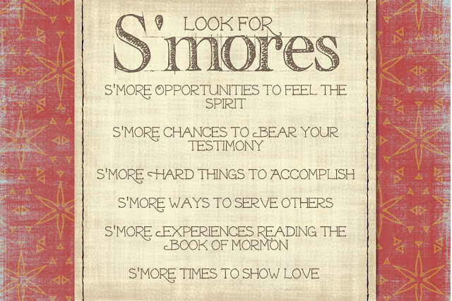 My 3 Monsters: S'mores Devotional Idea for Girls Camp
