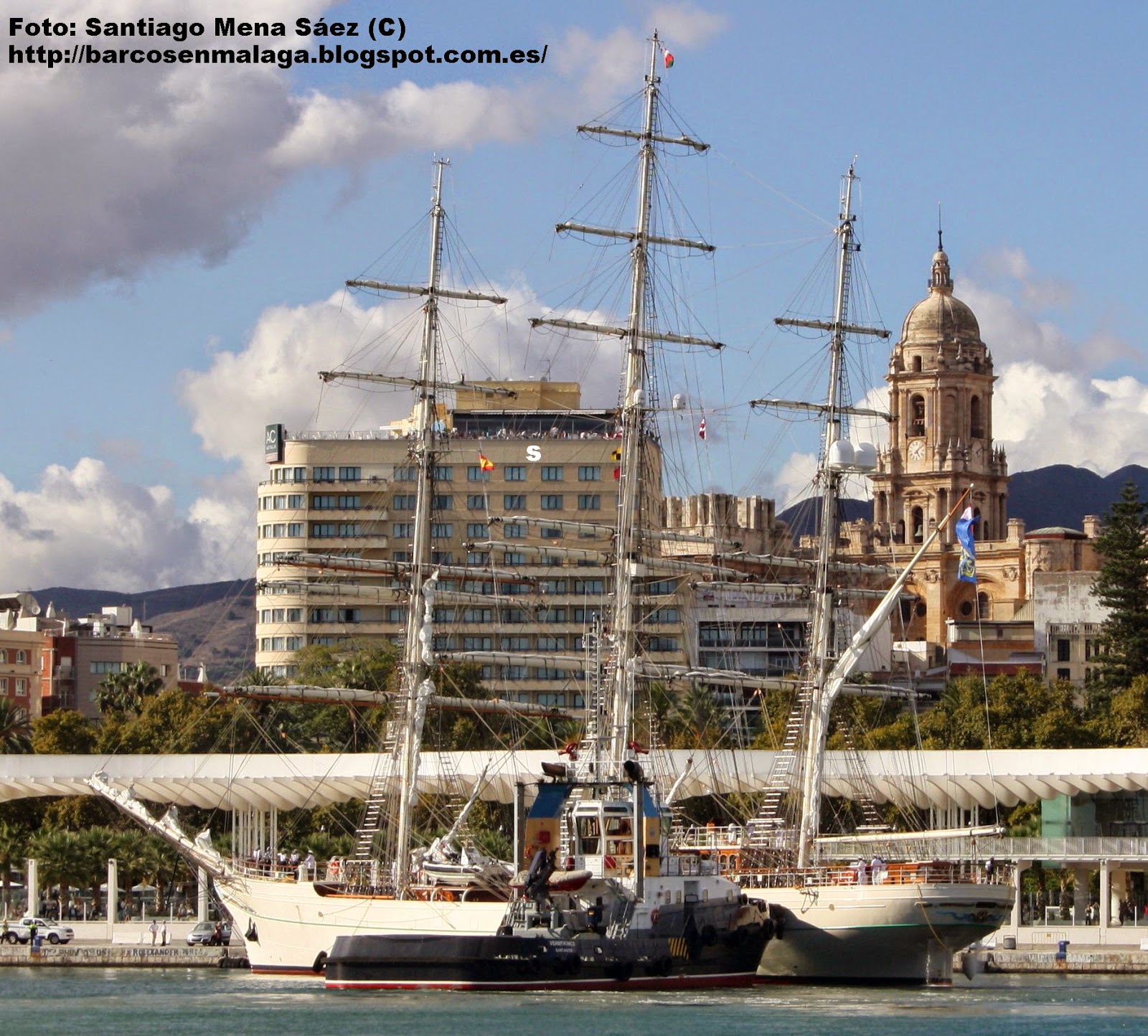 Barcos en Málaga: SHABAB OMAN 2 (Primera escala en Málaga)