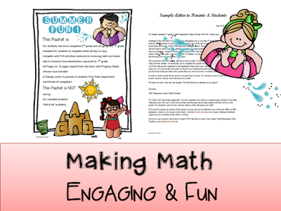 Kelly McCown: 3rd Grade Summer Math Review