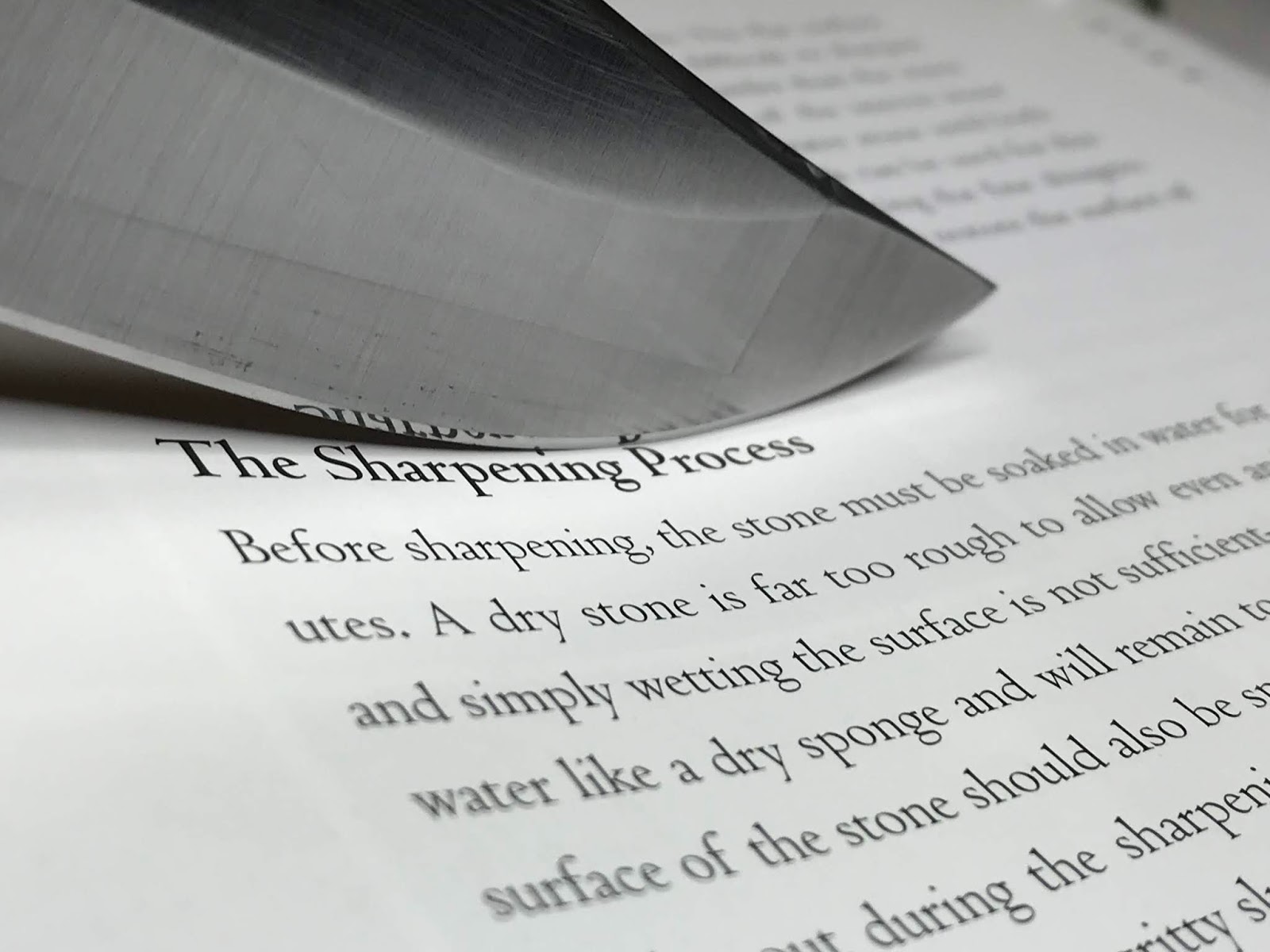 Knife Sharpening Using Traditional Methods: Fundamentals - So Important