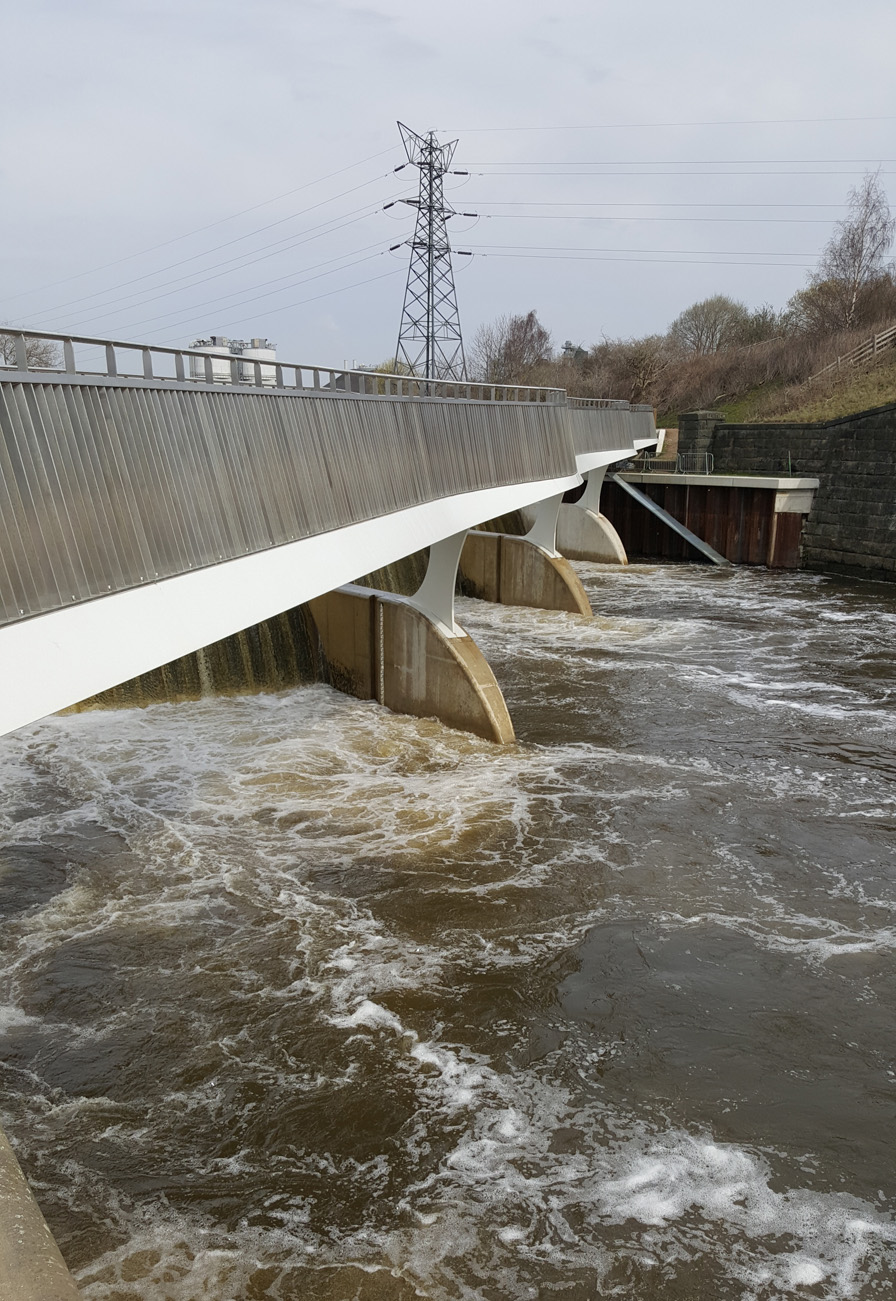 The Happy Pontist: Yorkshire Bridges: 21. Knostrop Footbridge, Leeds