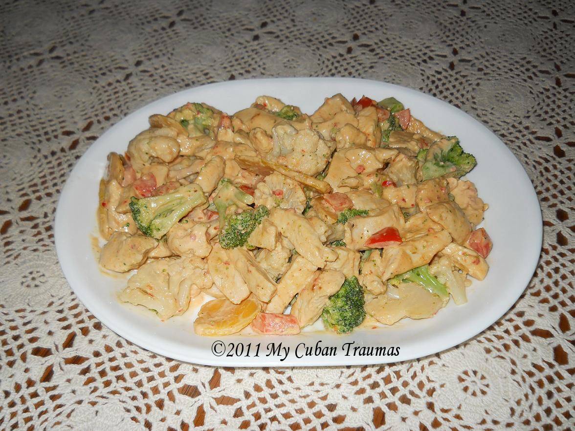 My Cuban Traumas: Santa Fe Chicken & Chicken Florentine