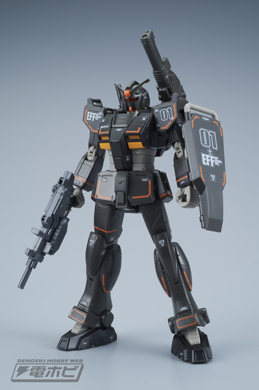HG 1/144 RX-78[N]Black Local Type Gundam [North American Front] Sample ...