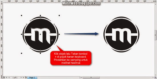 Trik Copy Paste Object Dengan Cepat Di CorelDRAW Motif Web Trik Copy Paste Object Dengan Cepat Di CorelDRAW Motif Web