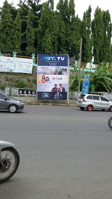 Baliho Event Promo Outdoor NET TV di Semarang