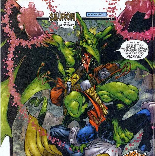 - LEYENDAS UNIVERSO MARVEL -: SAURÓN