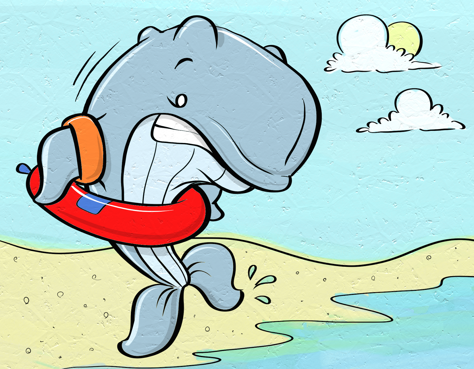 Arrrggghhh! Another @#$% Blog!: Daily Quick Sketch: Beached Whale (Updated)