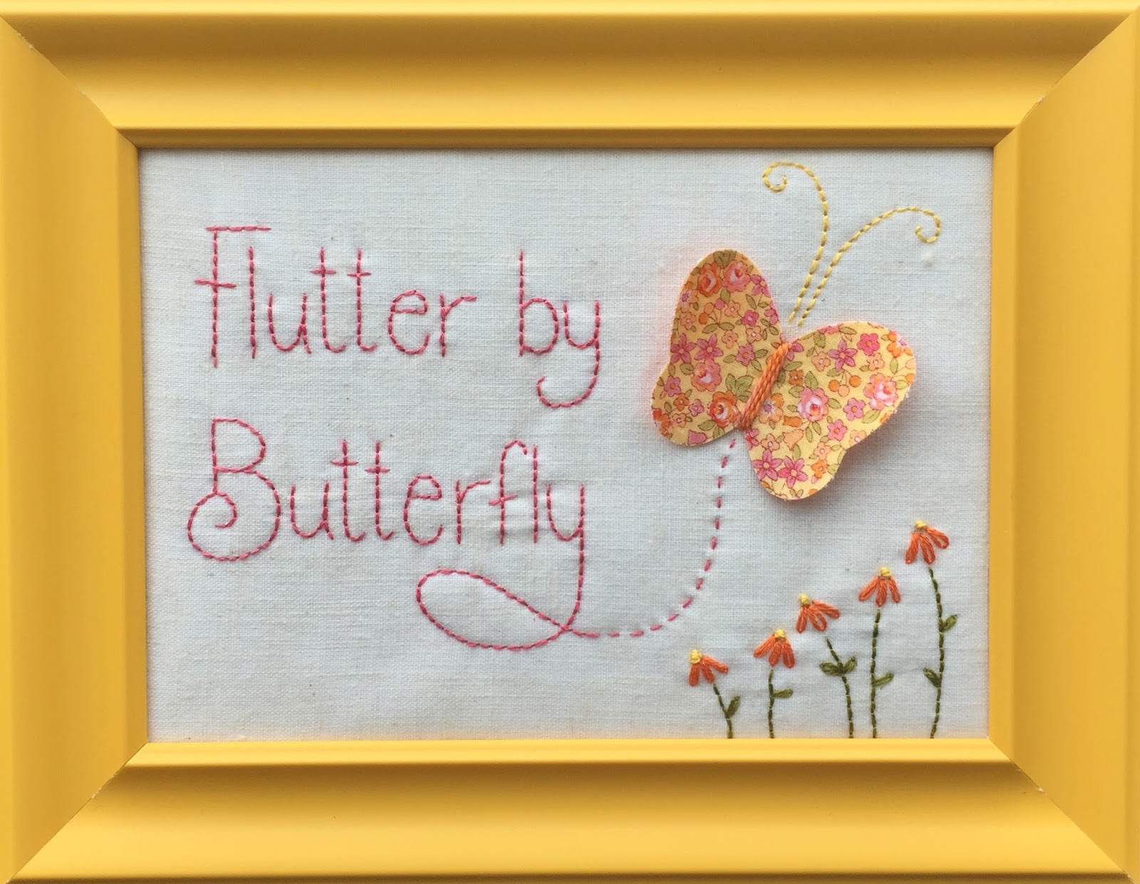 Flutter by, Butterfly