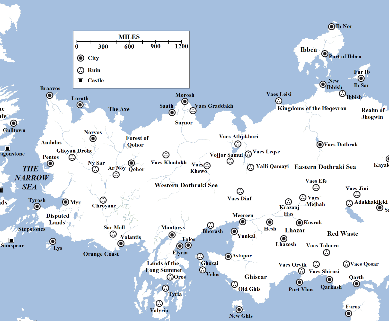 The Lands Of Ice And Fire Braavos