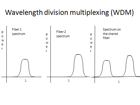 Wavelength division multiplexing (WDM)