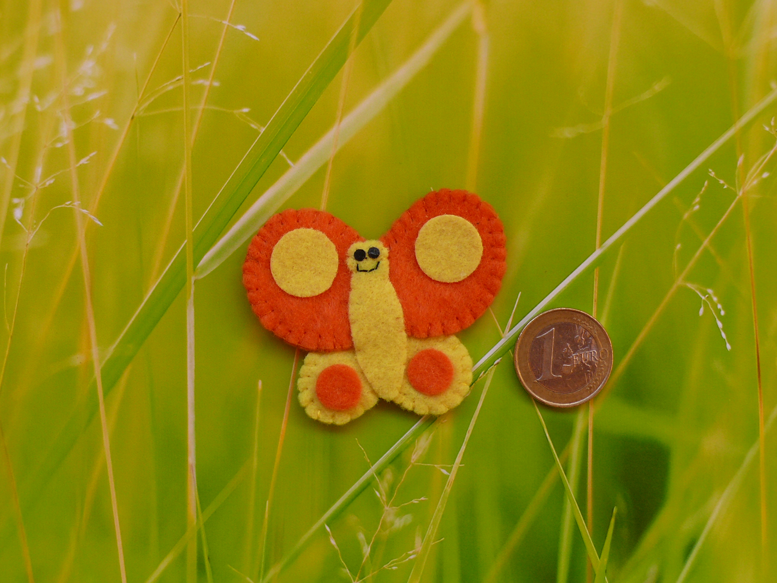 Manualidades Carmeli: Mariposa de fieltro 01