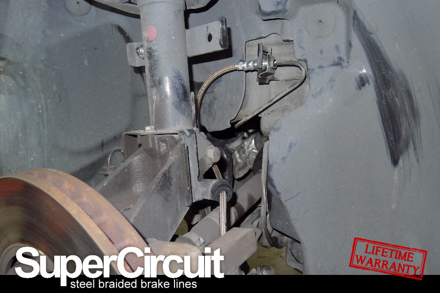 SUPERCIRCUIT Steel Braided Brake Lines: Renault Clio IV RS (200) EDC ...