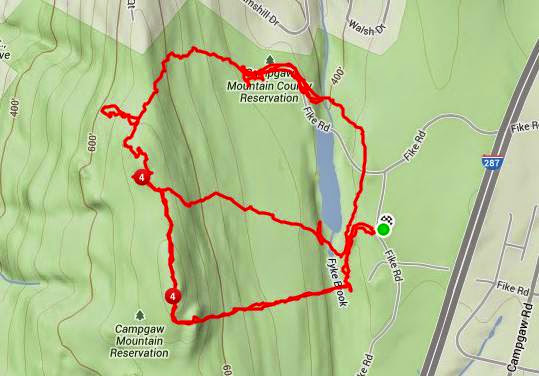 NJ/NY Hikes : Campgaw Mountain Reservation