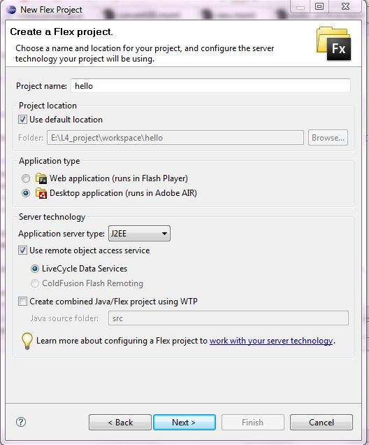 Dula: Adobe AIR, Java, BlazeDS and Tomcat with Eclipse