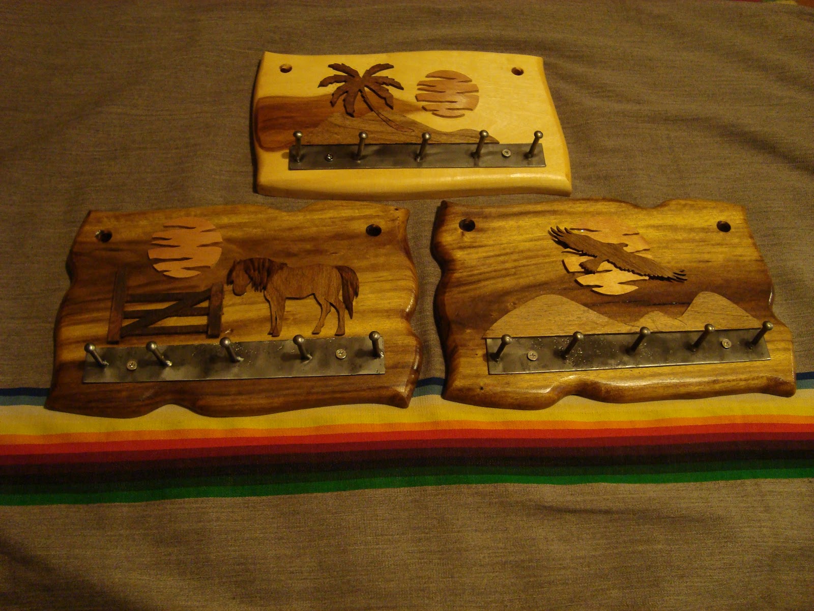 El Olivo Artesanias: Portallaves Rusticos