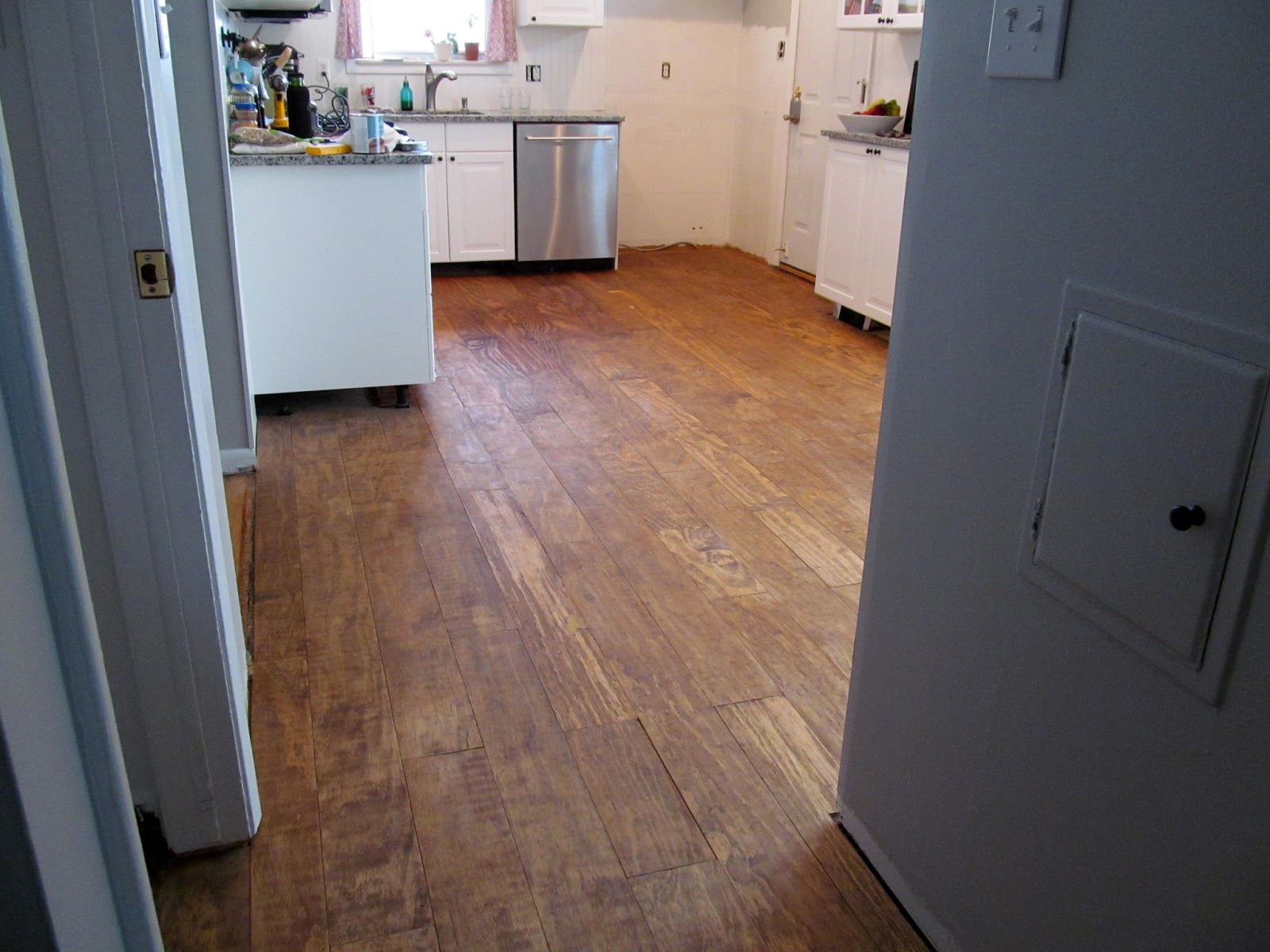 small house, great love: kitchen floor part four