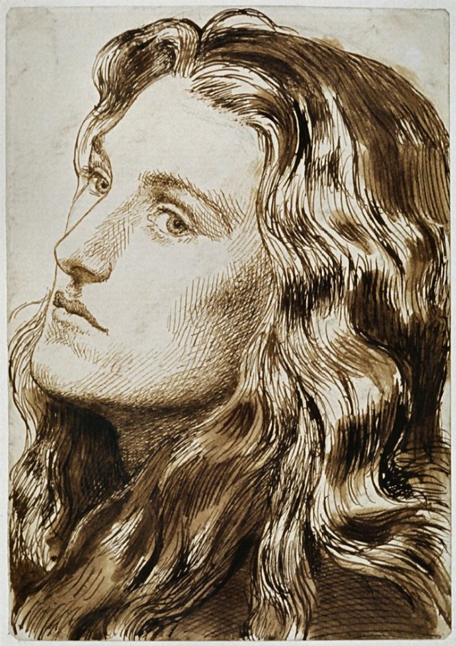 Dante Gabriel Rossetti | Pre-Raphaelite painter | Drawings ⁽²⁾ | Tutt ...