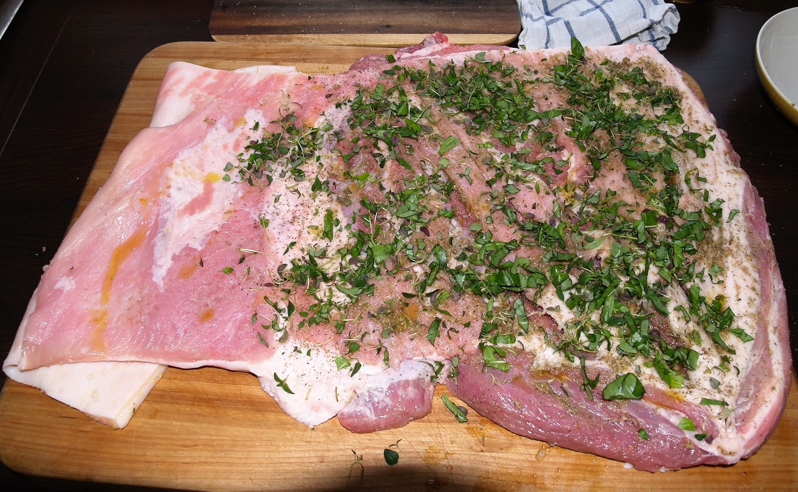 Herkkuja grillistä ja keittiöstä: Porsaan kylkirulla