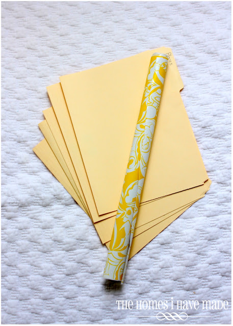 DIY Pretty File Folders - The Homes I Have Made