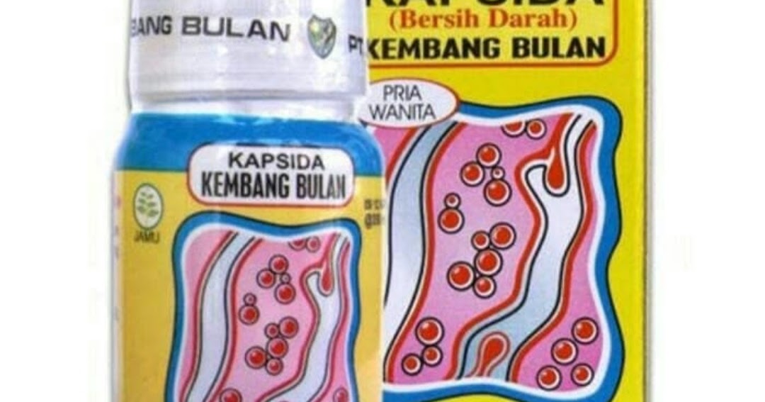 KAPSIDA Bersih Darah Kembang Bulan Farma - Herbal Online Surabaya