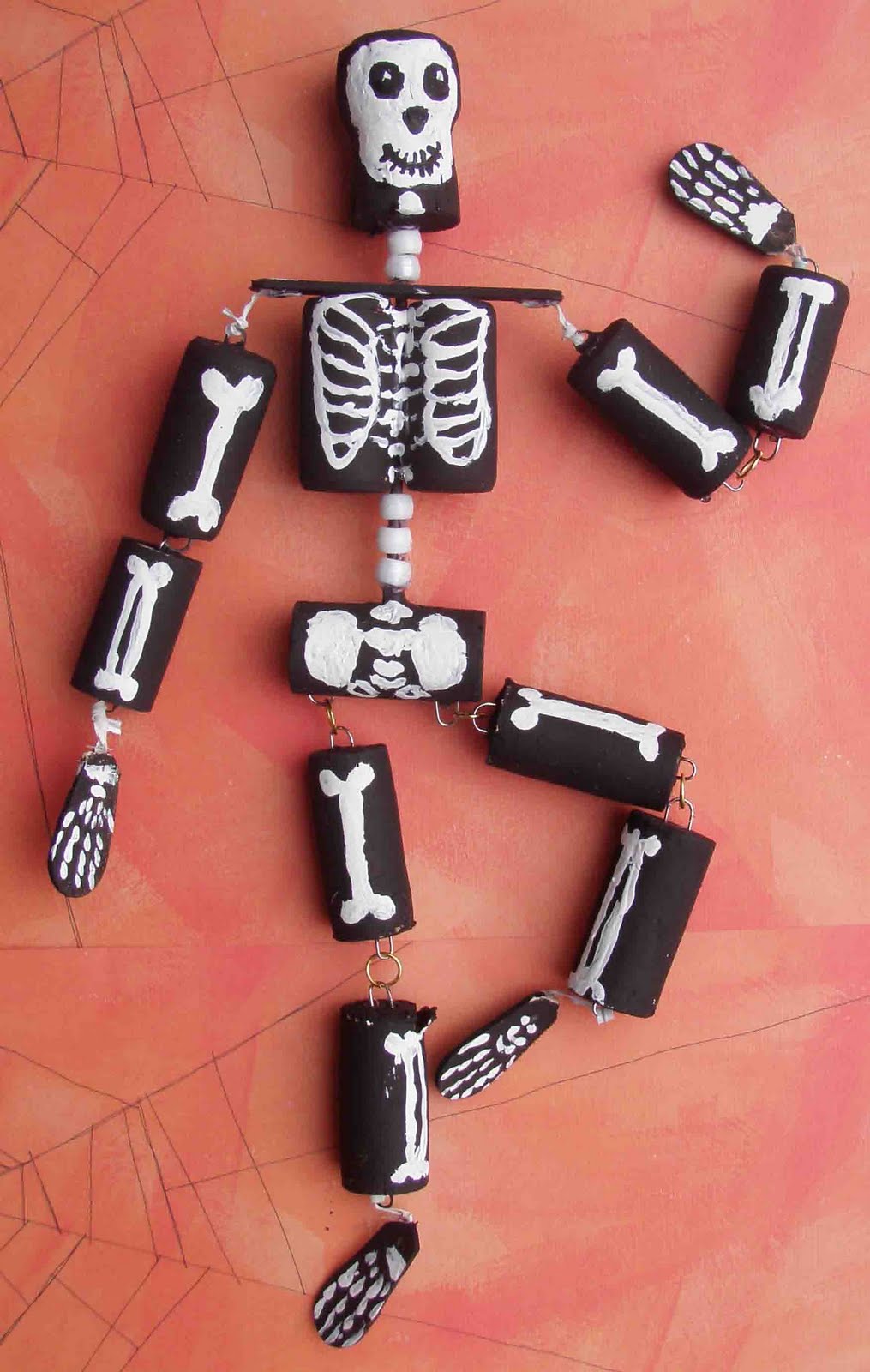 Crack Of Dawn Crafts Halloween Craft Cork Skeleton crack-of-dawn-crafts-halloween-craft-cork-skeleton