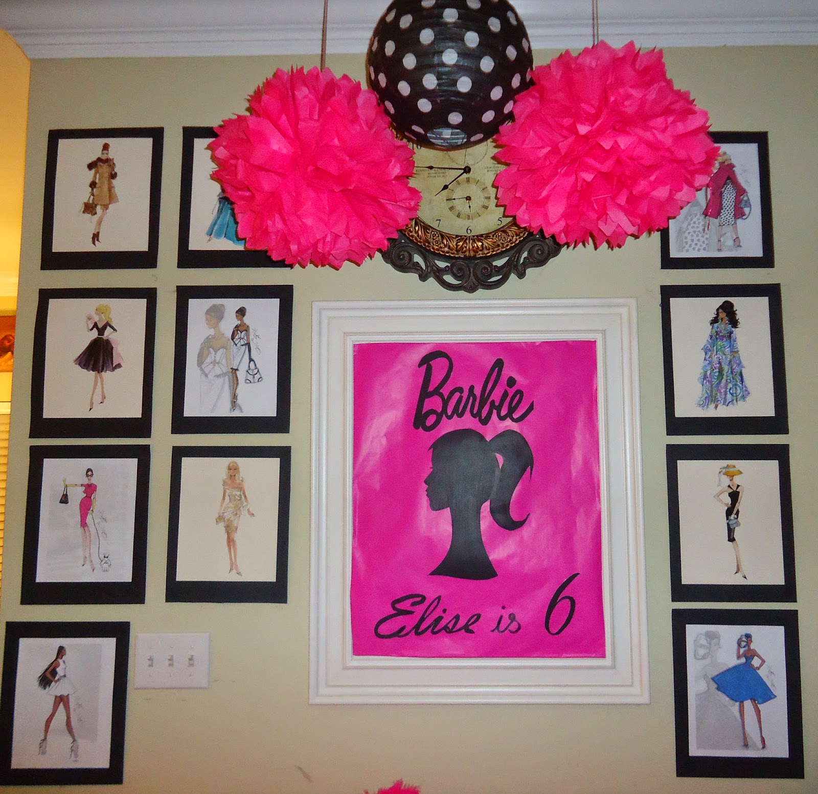 ,: A Barbie 6th Birthday Party