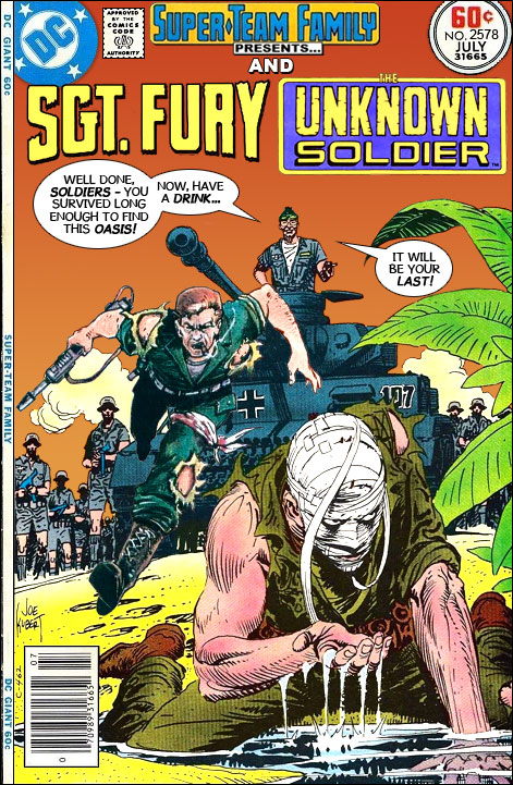 Super-Team Family: The Lost Issues!: Sgt. Fury and The Unknown Soldier