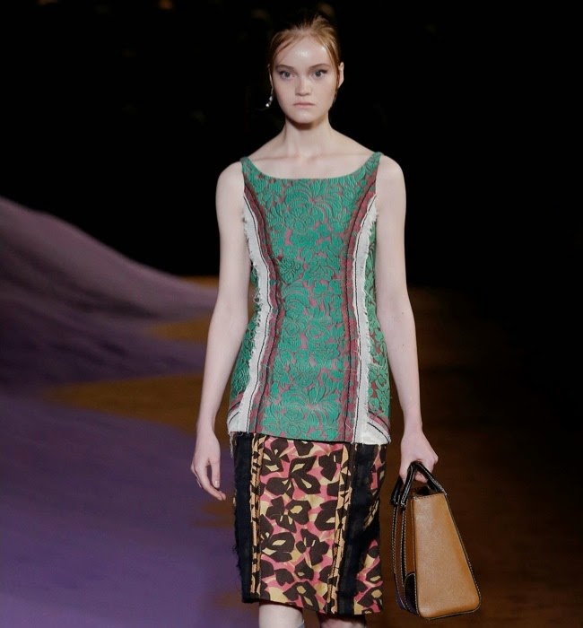 Prada presents a sumptuous Spring/Summer 2015 Collection